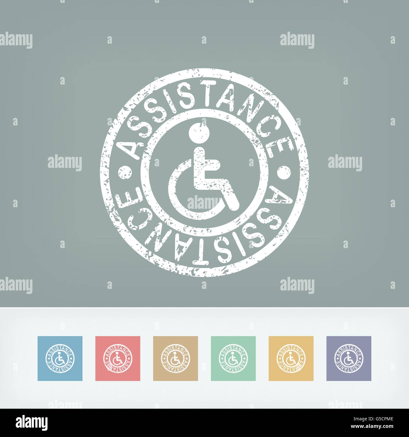 Services for the handicapped Stock Vector Images - Alamy