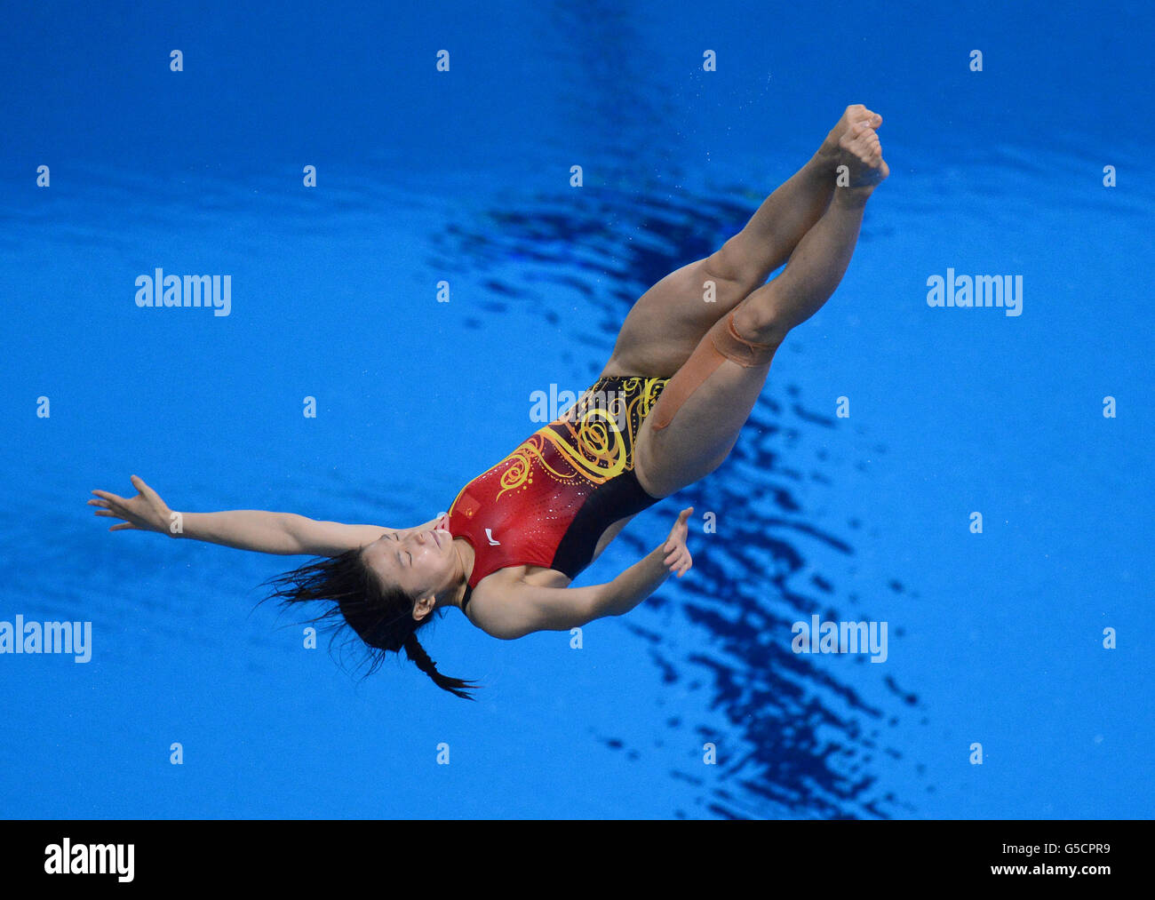 London Olympic Games - Day 9. China's He Zi in action during the Women ...