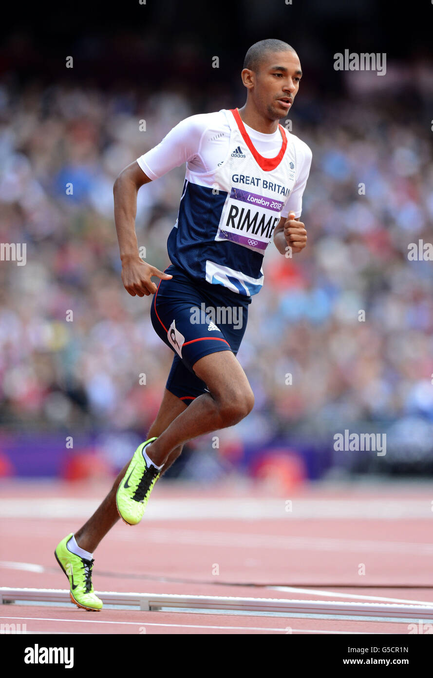 London Olympic Games - Day 10. Great Britain's Michael Rimmer in action ...