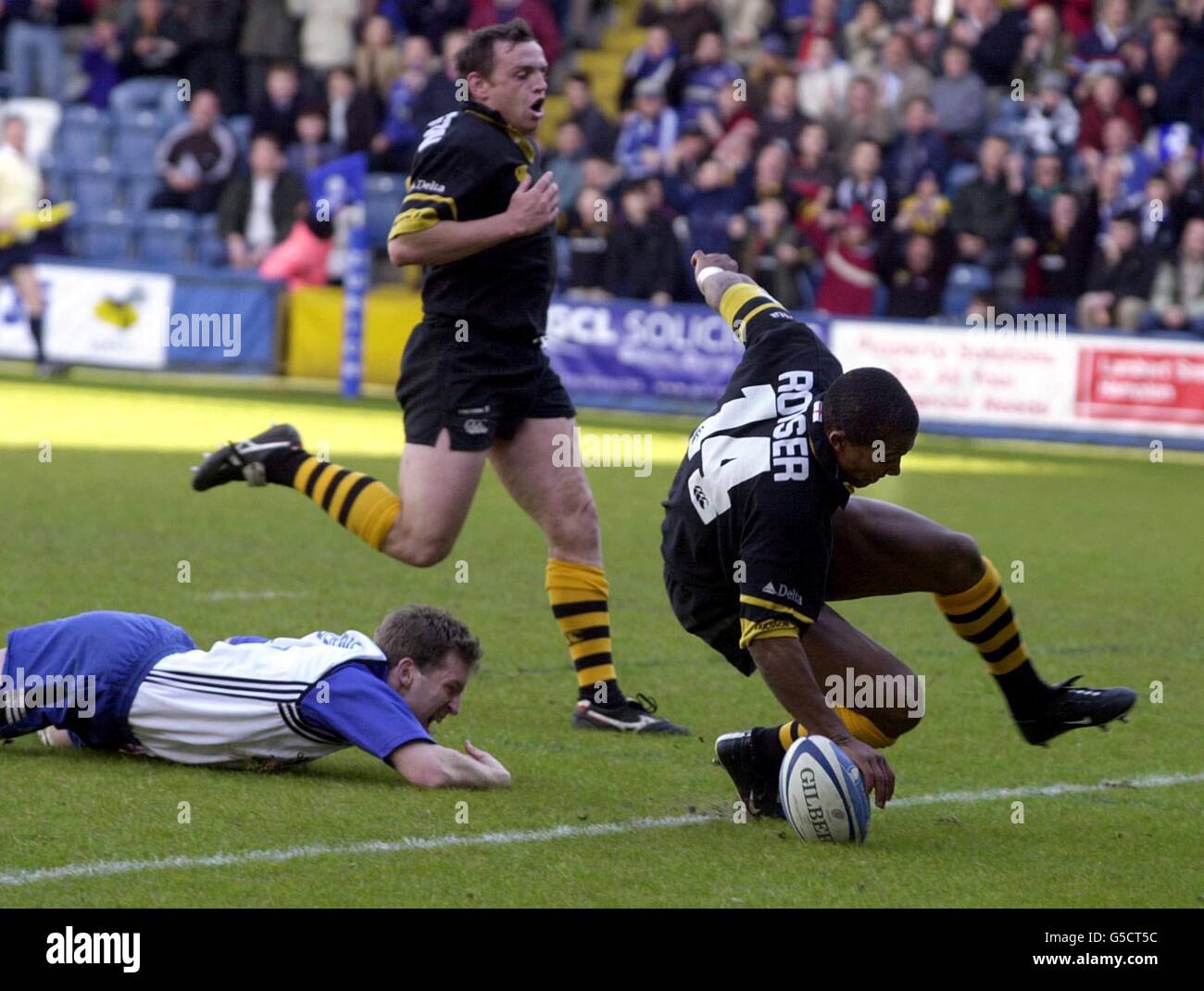 Wasps v Bath Roiser Stock Photo - Alamy