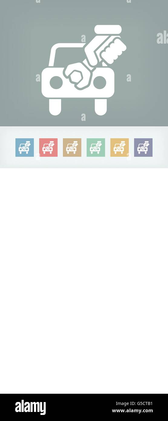 Car assistance concept icon Stock Vector Image & Art - Alamy