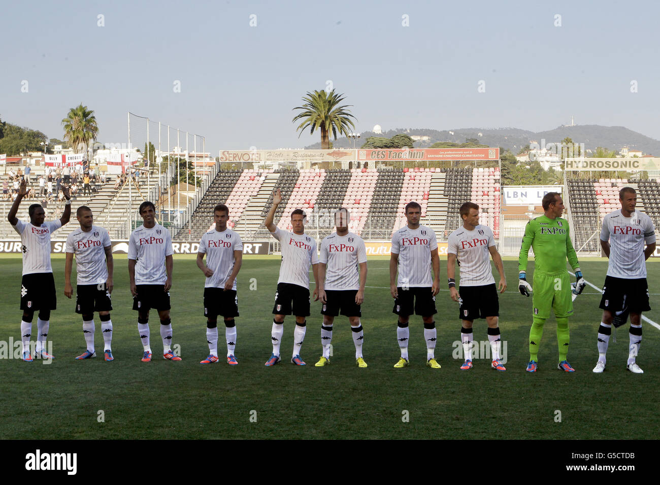 Soccer Pre Friendly Ogc Nice Fulham Stade Municipal Du Ray High ...