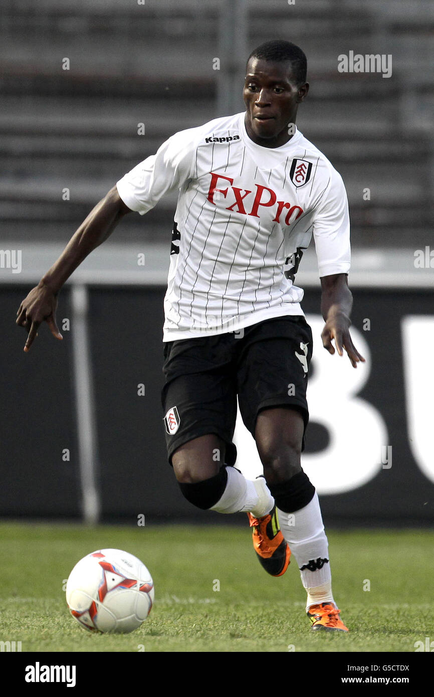 Soccer pre friendly ogc nice fulham stade municipal du ray hi-res stock ...