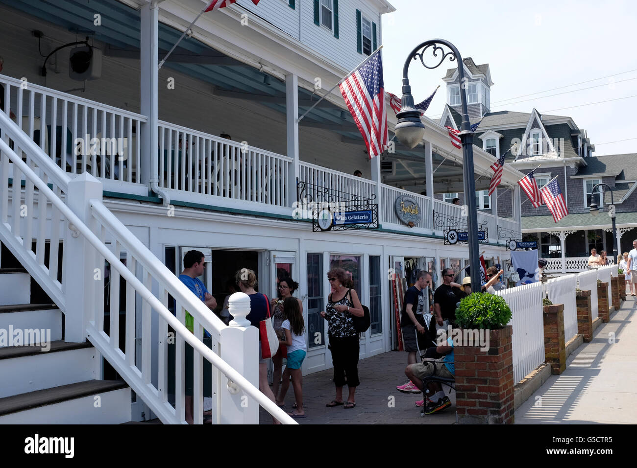 Rhode island block island town hi-res stock photography and images - Alamy