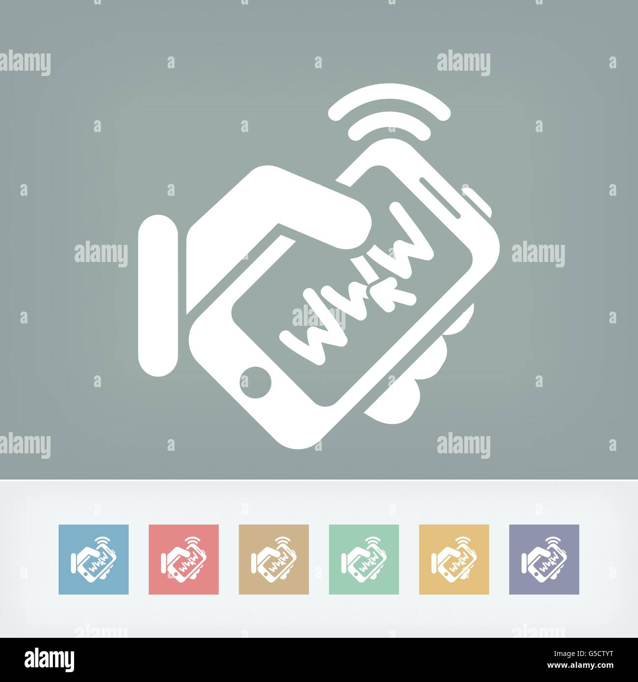 Internet connection smartphone Stock Vector Image & Art - Alamy
