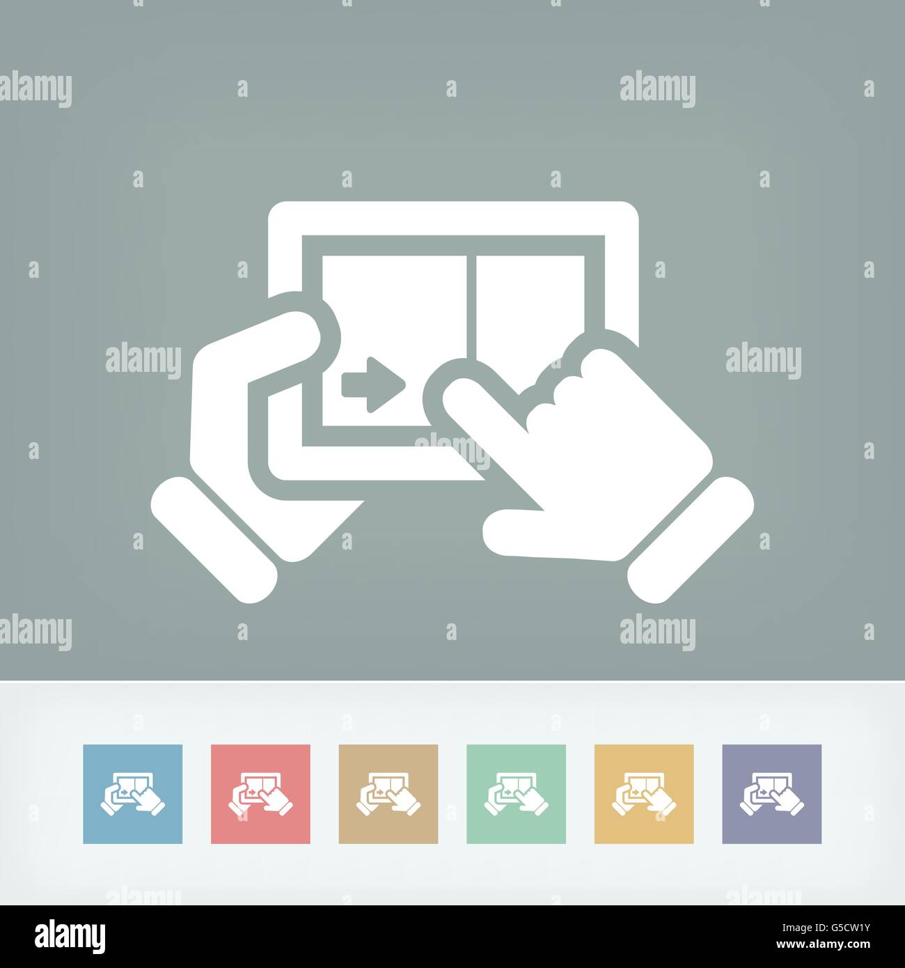 Sliding roll Stock Vector Images - Alamy