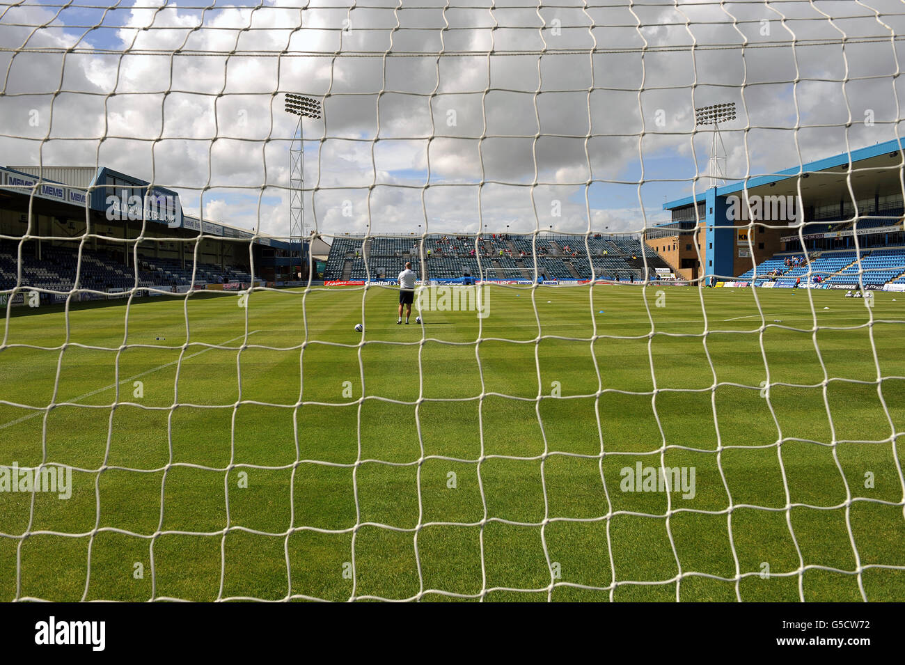 Priestfield stadium view hi-res stock photography and images - Alamy