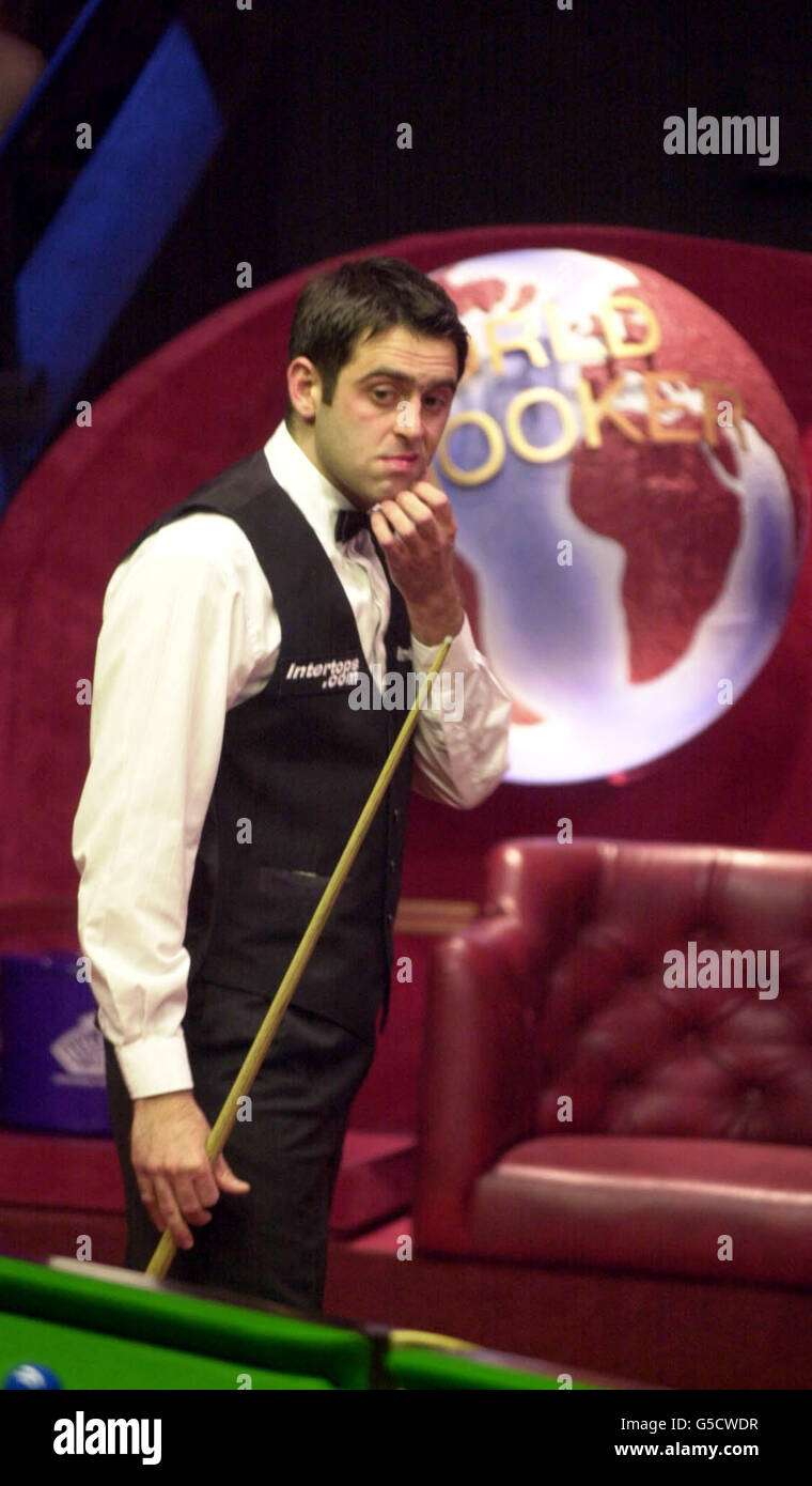 Embassy World Snooker Championship Stock Photo - Alamy