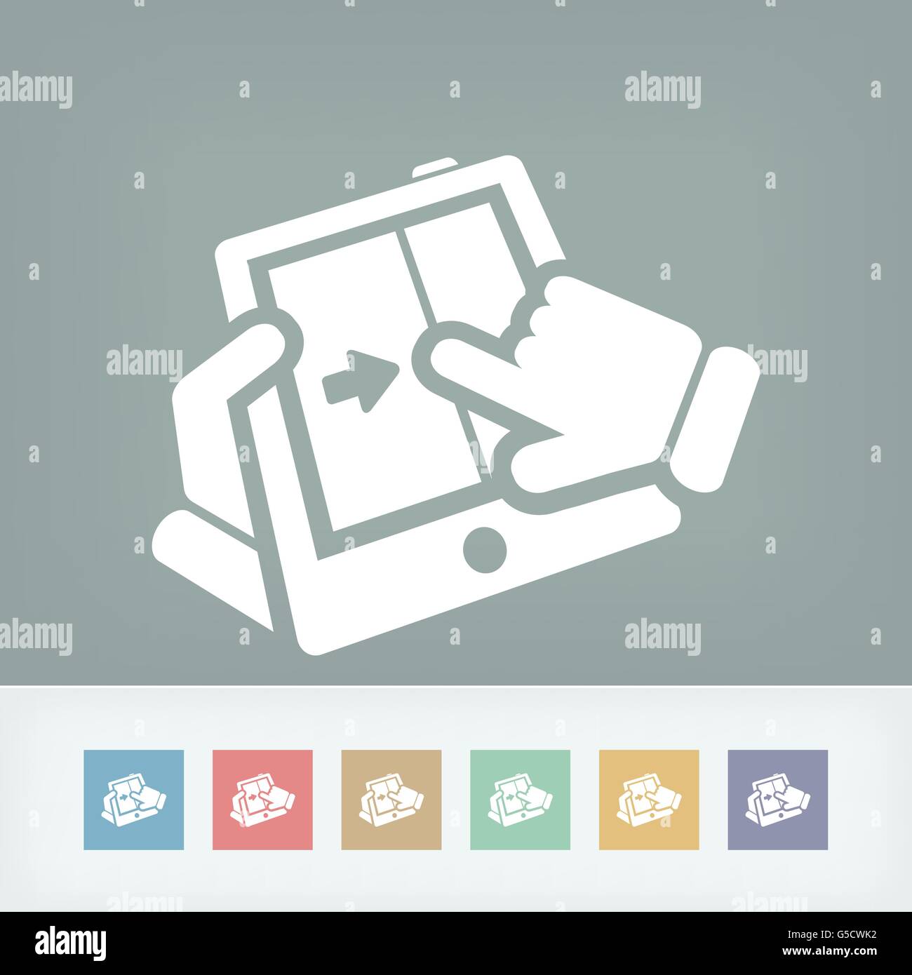 Slide move Stock Vector Images - Alamy