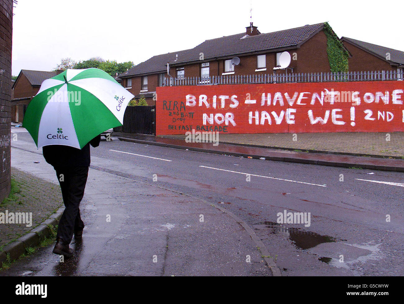 Real ira graffiti hi-res stock photography and images - Alamy