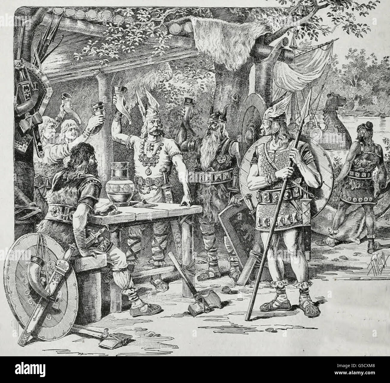 Norsemen hi-res stock photography and images - Alamy