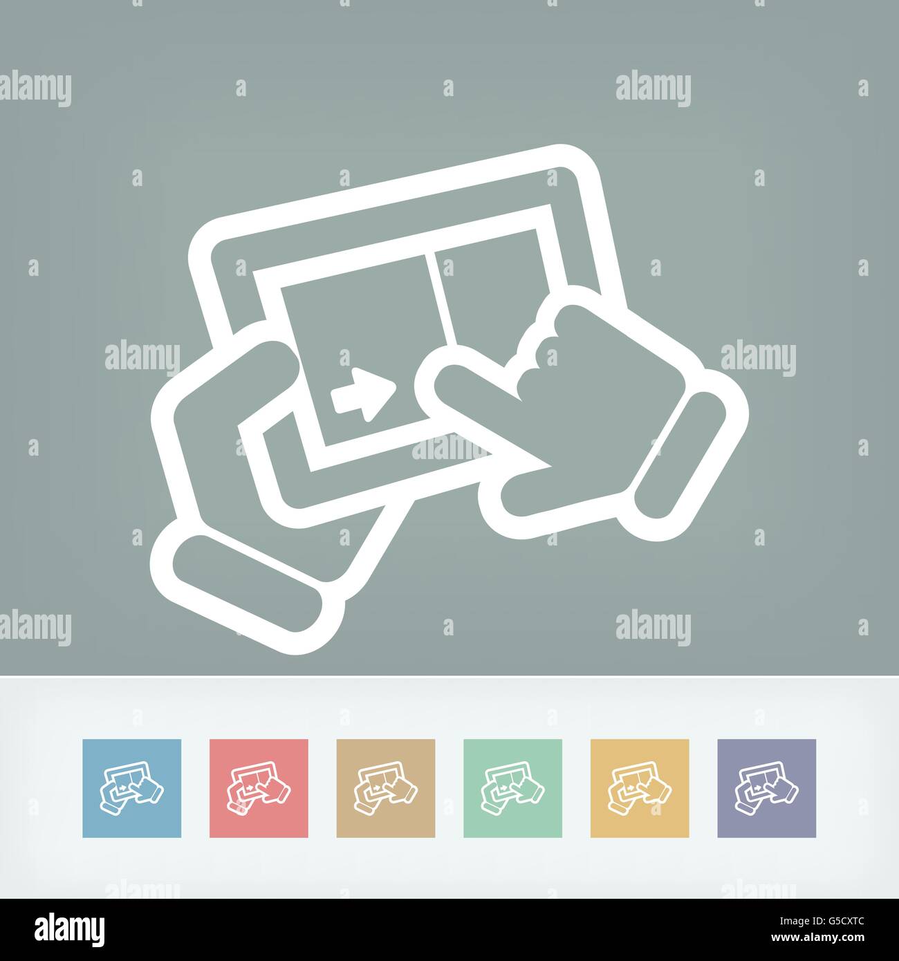 Scan slide Stock Vector Images - Alamy