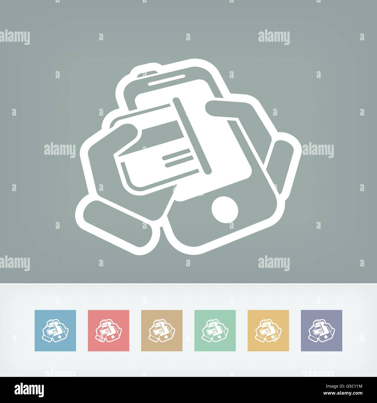 Card phone icon Stock Vector Image & Art - Alamy
