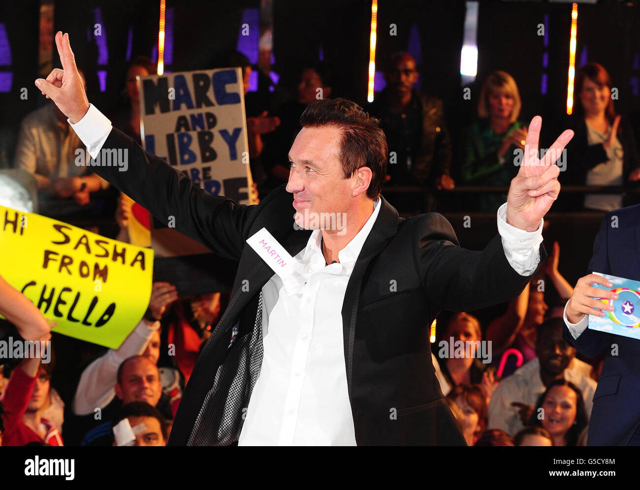 Martin Kemp enters the Celebrity Big Brother House at Elstree Studios ...