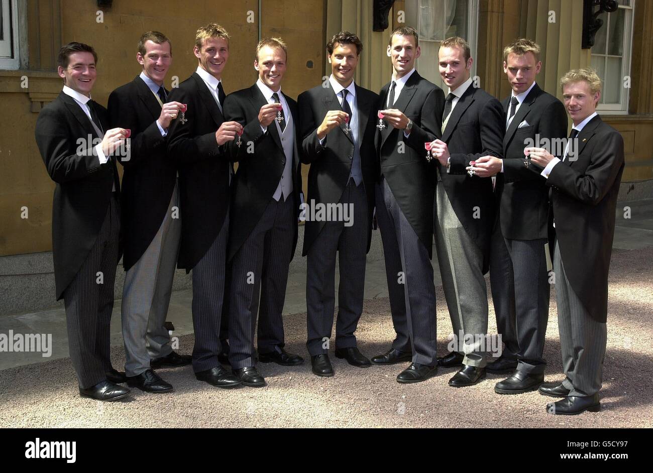 Rowing Eight Olympic winners Stock Photo - Alamy