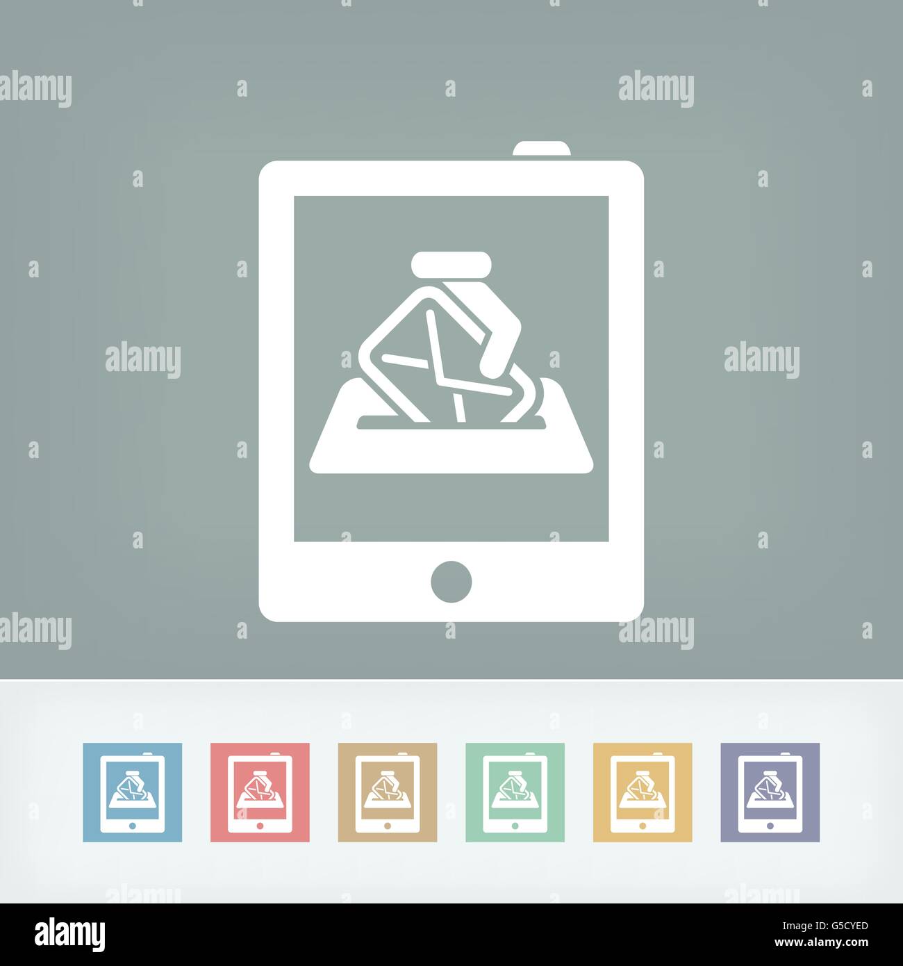 Mail box icon Stock Vector Image & Art - Alamy