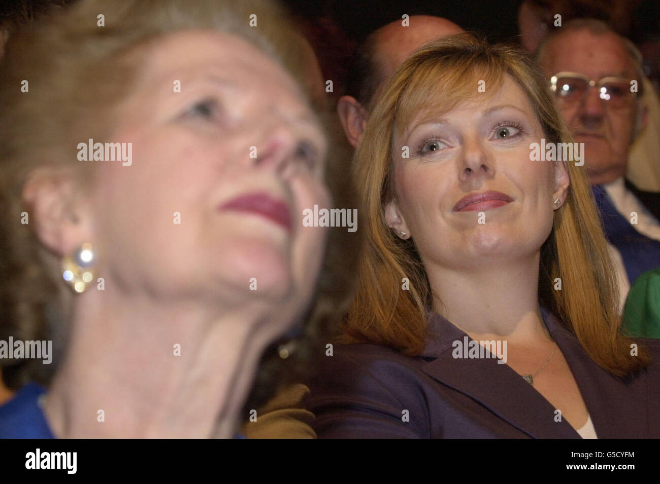 General Election 2001 Thatcher Stock Photo - Alamy