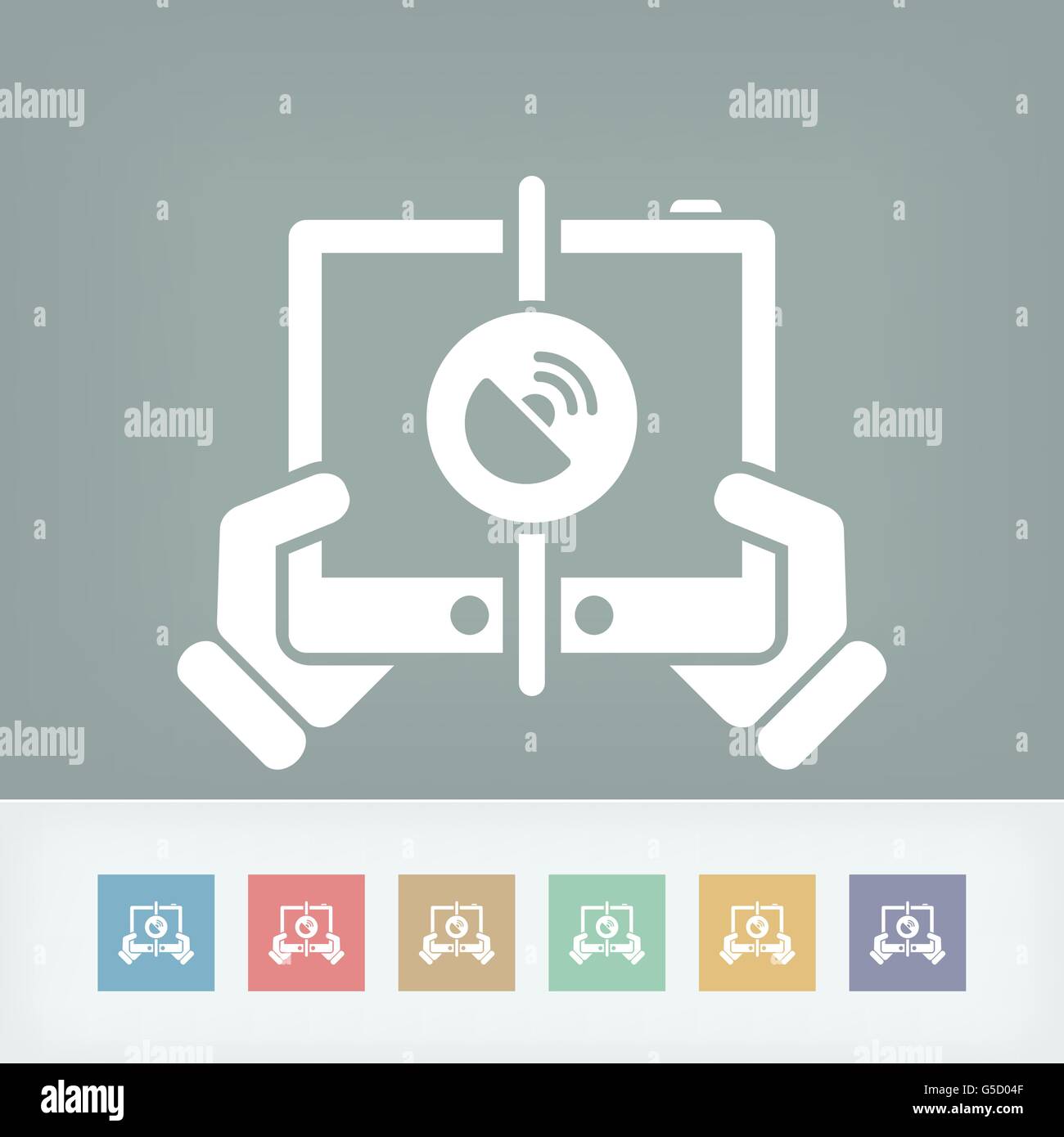 Mobile connection icon Stock Vector Image & Art - Alamy