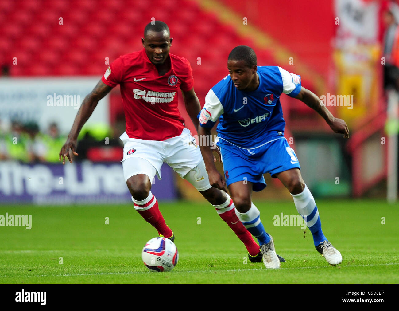 Charlton athletics leon cort hi-res stock photography and images - Alamy
