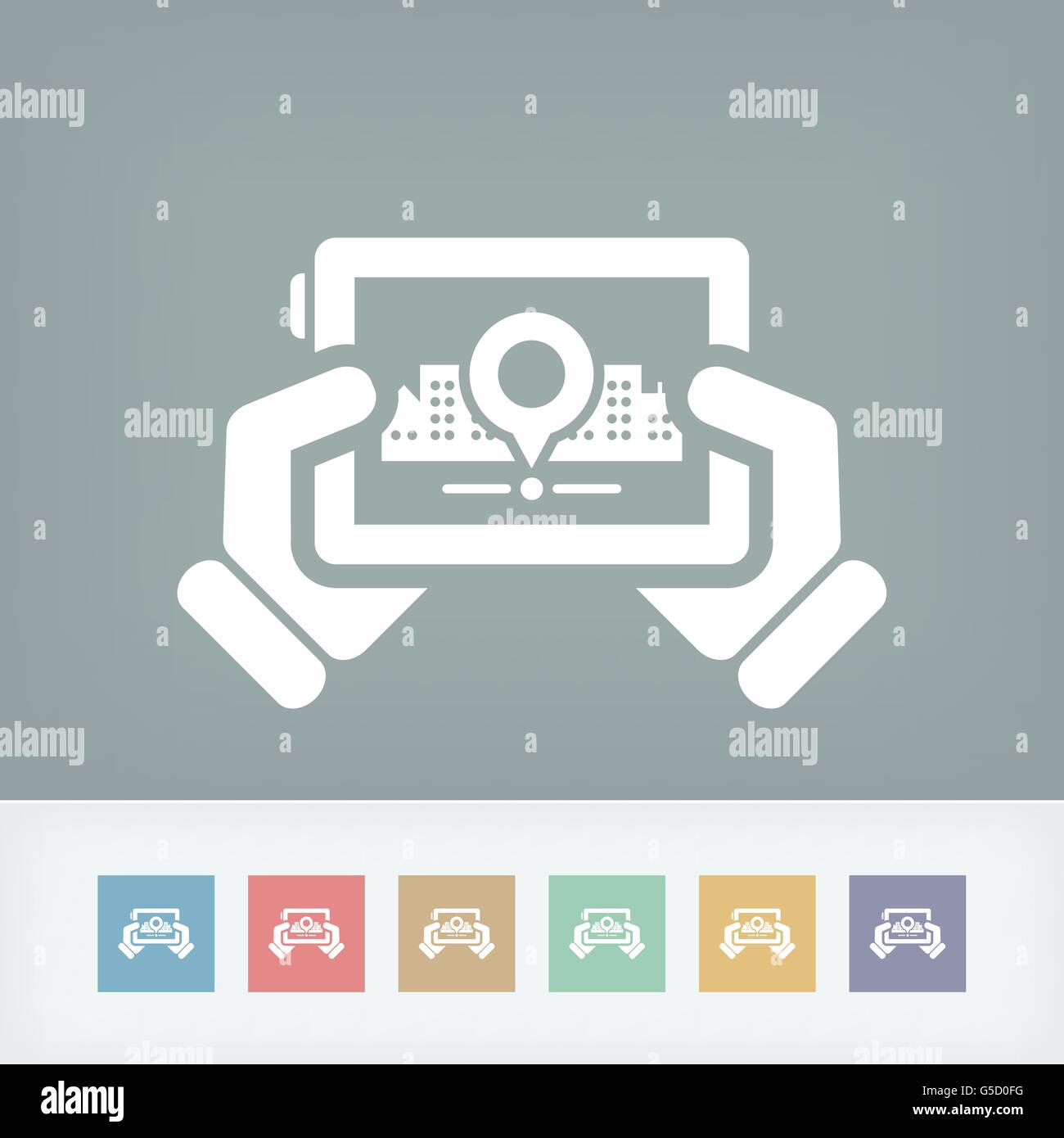 City map icon Stock Vector Image & Art - Alamy