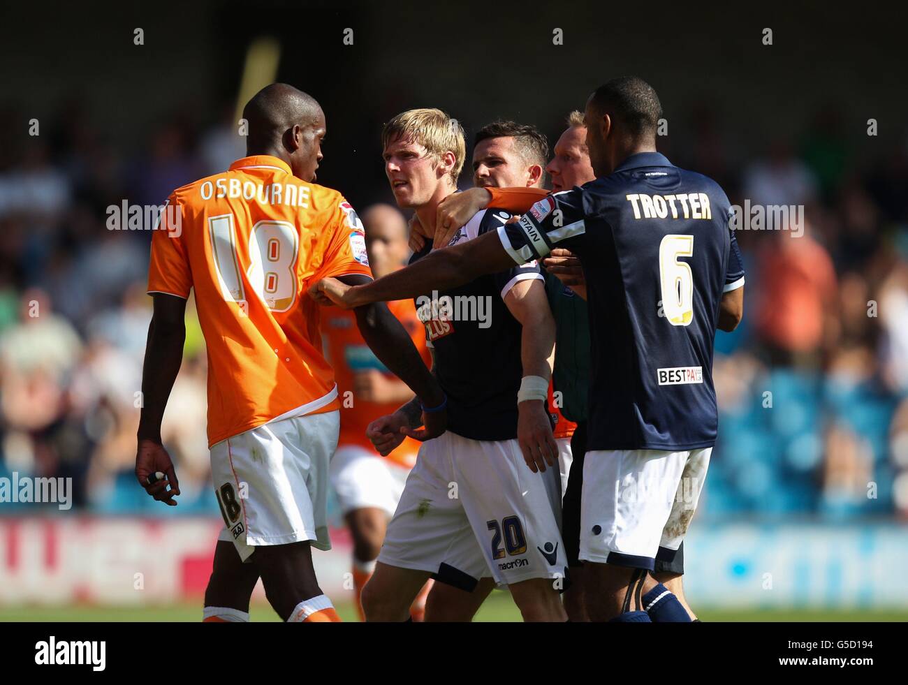 Blackpools isaiah osbourne hi-res stock photography and images - Alamy