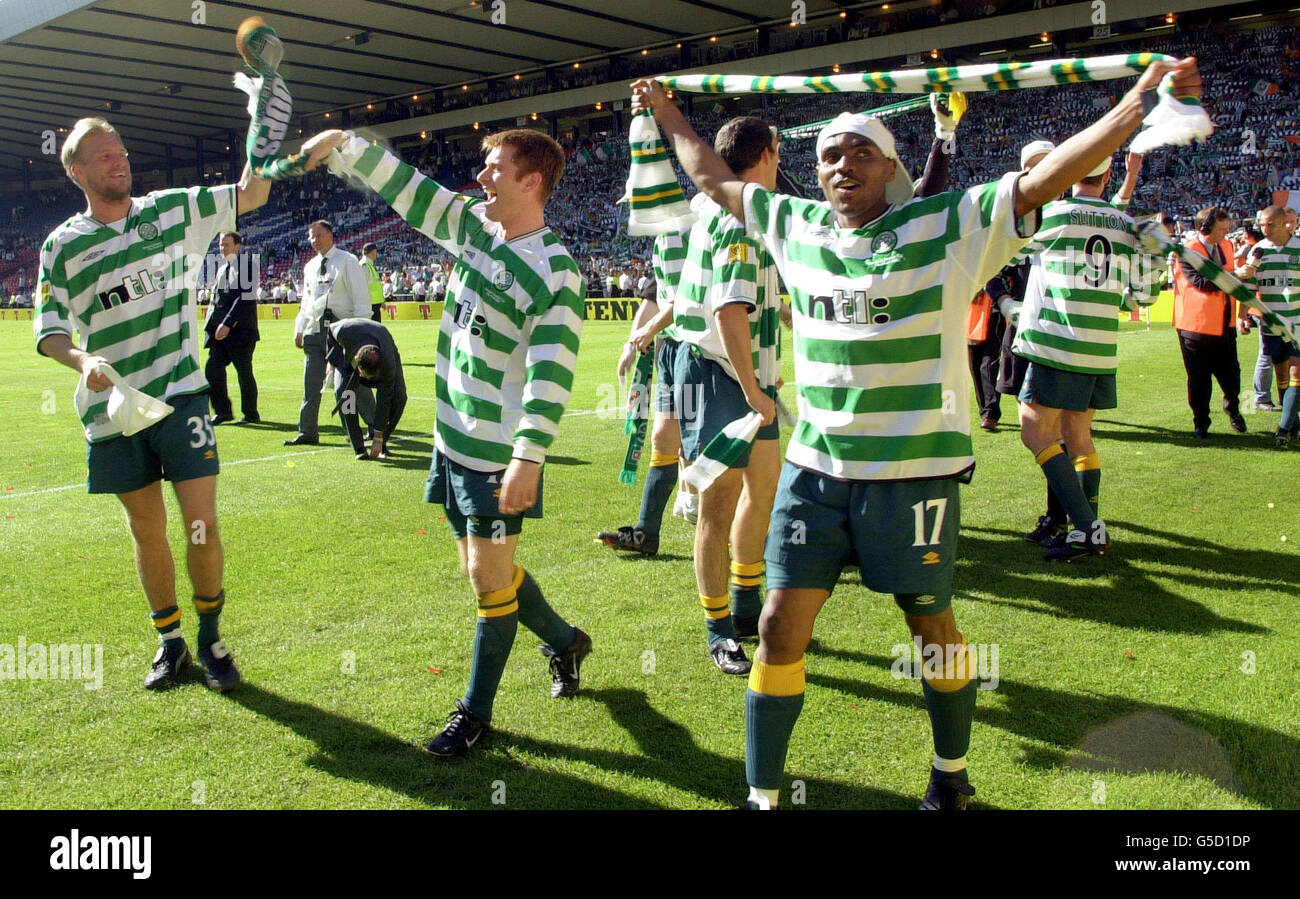 Celtic football treble hi-res stock photography and images - Alamy