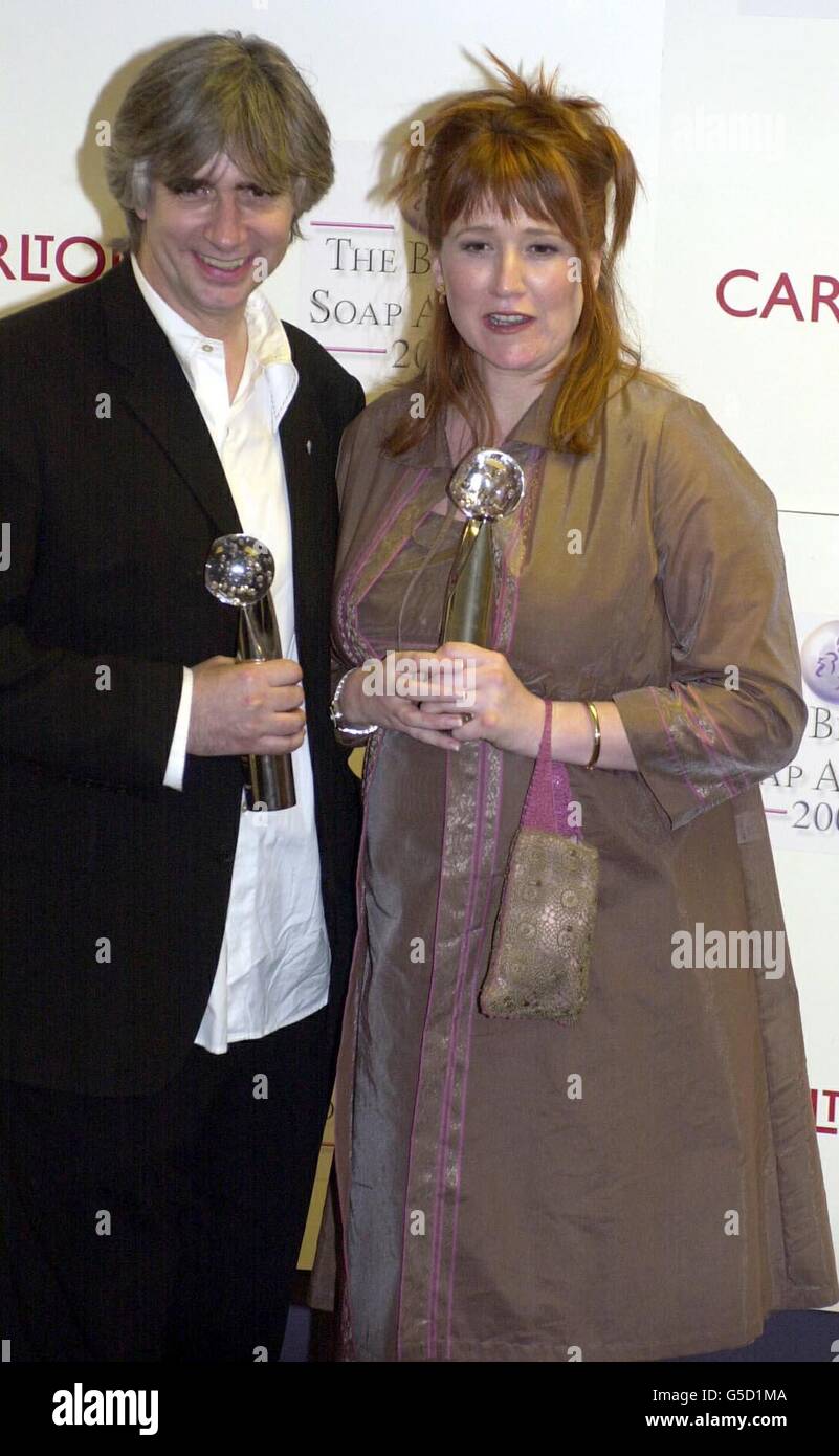 Brookside actress sarah white who plays bev in the show hi-res stock ...