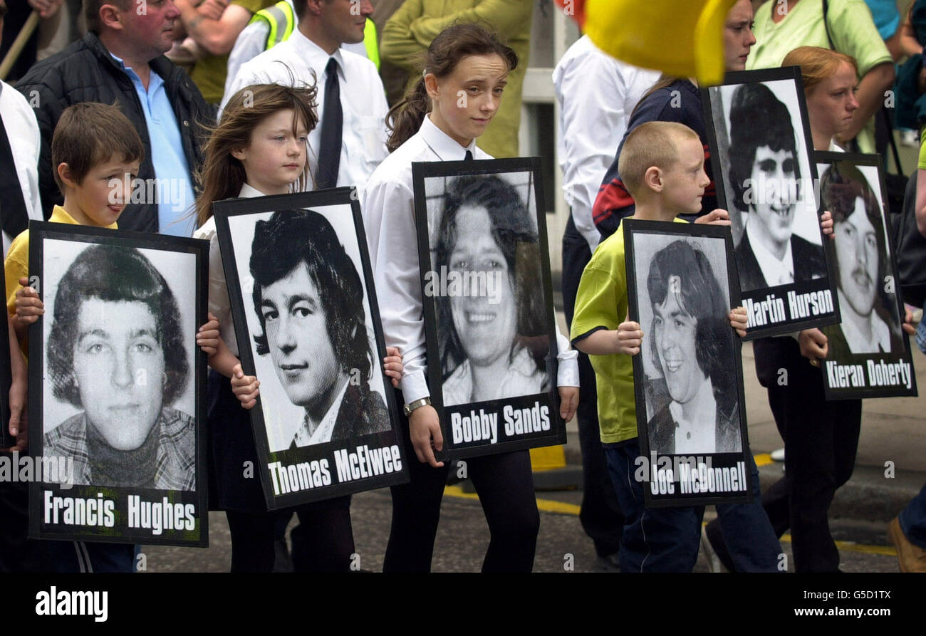 Commemorate hunger strikes hi-res stock photography and images - Alamy
