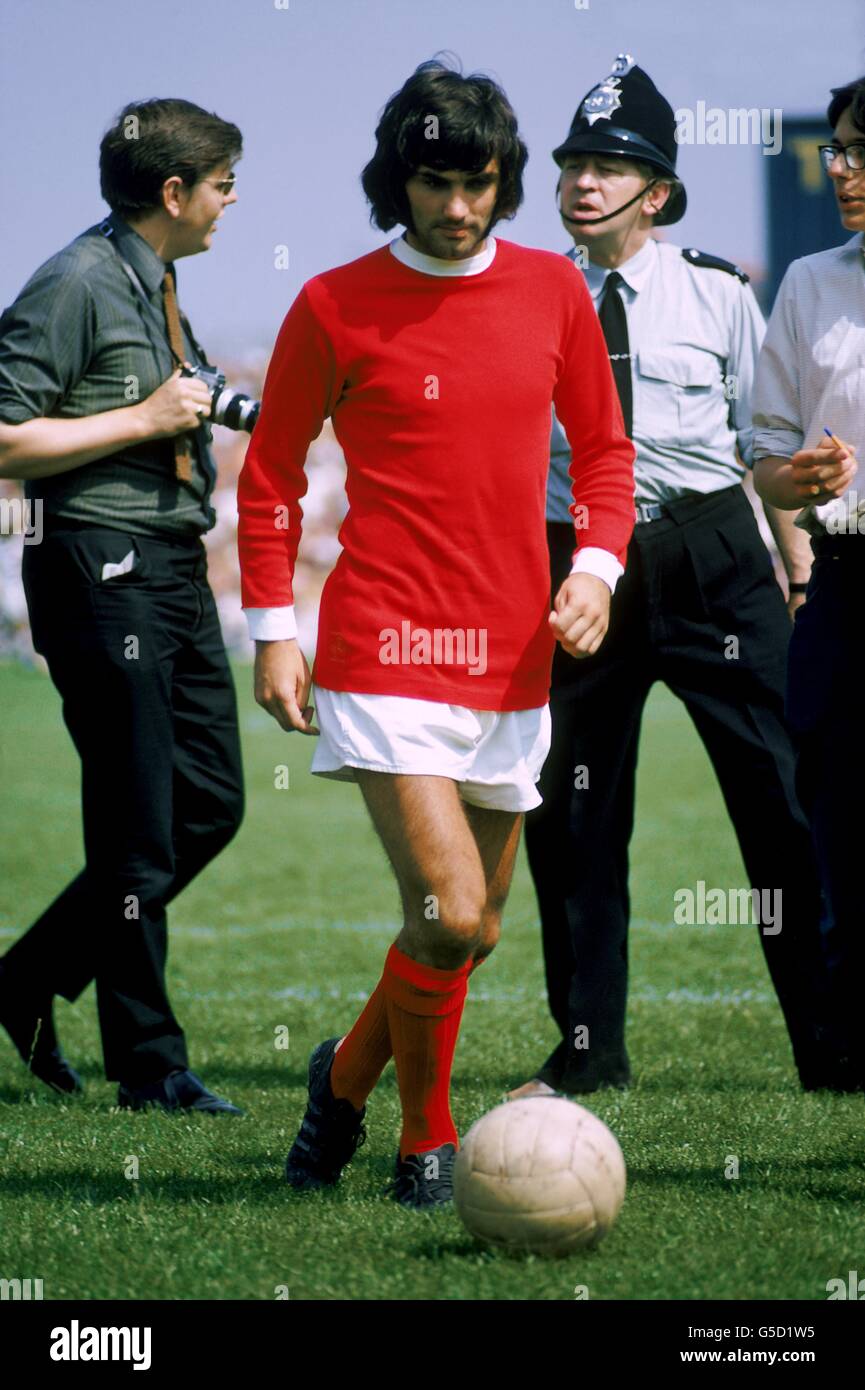 Soccer - Football League - Manchester United. George Best, Manchester ...