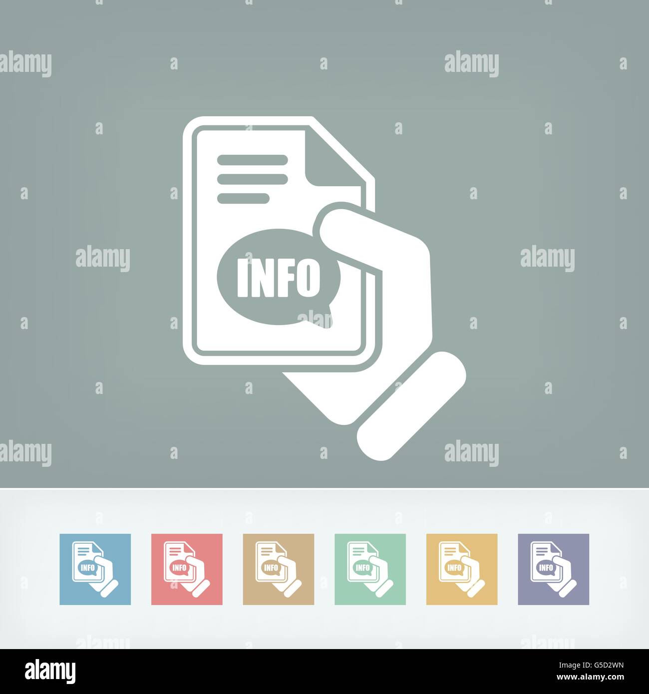 Info button icon Stock Vector Image & Art - Alamy