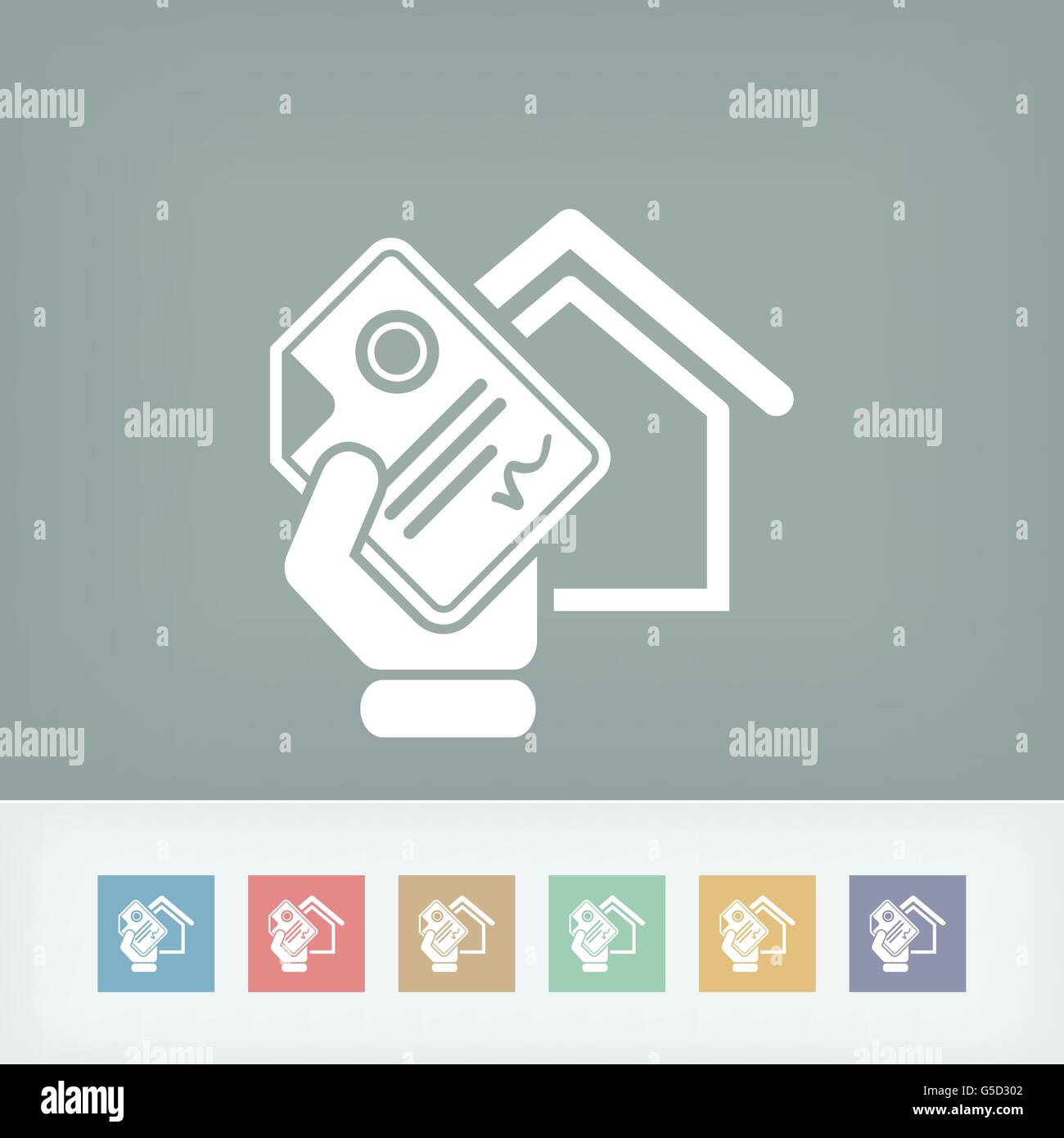 Home document icon Stock Vector Image & Art - Alamy