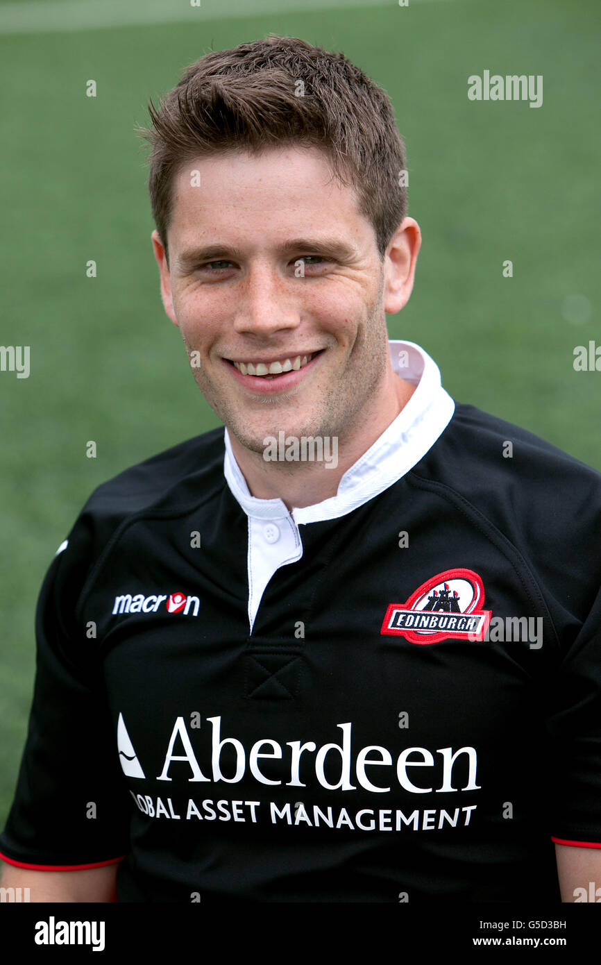 Rugby Union - Edinburgh Squad Photocall - Murrayfield. Edinburgh ...