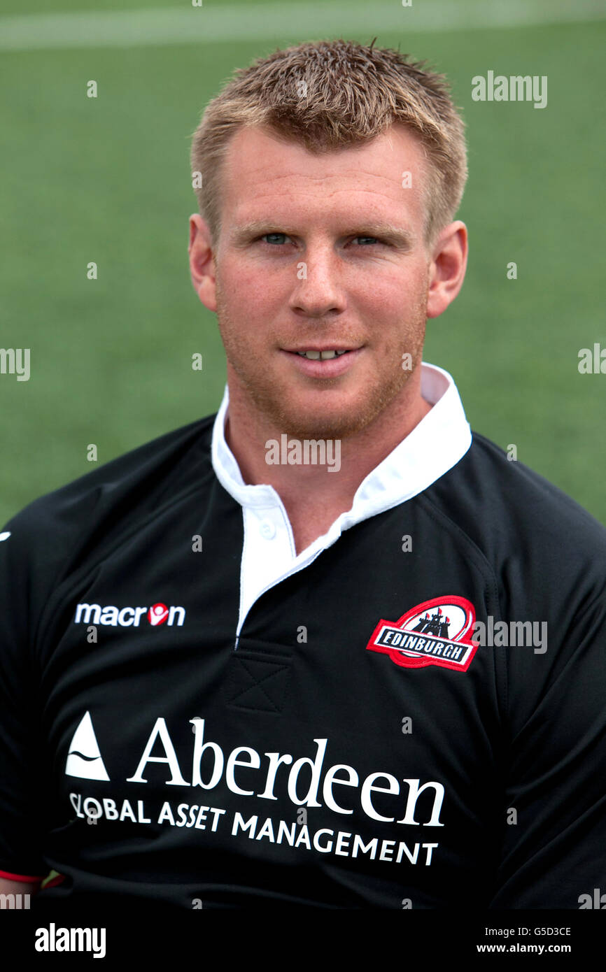 Rugby Union - Edinburgh Squad Photocall - Murrayfield. Edinburgh ...
