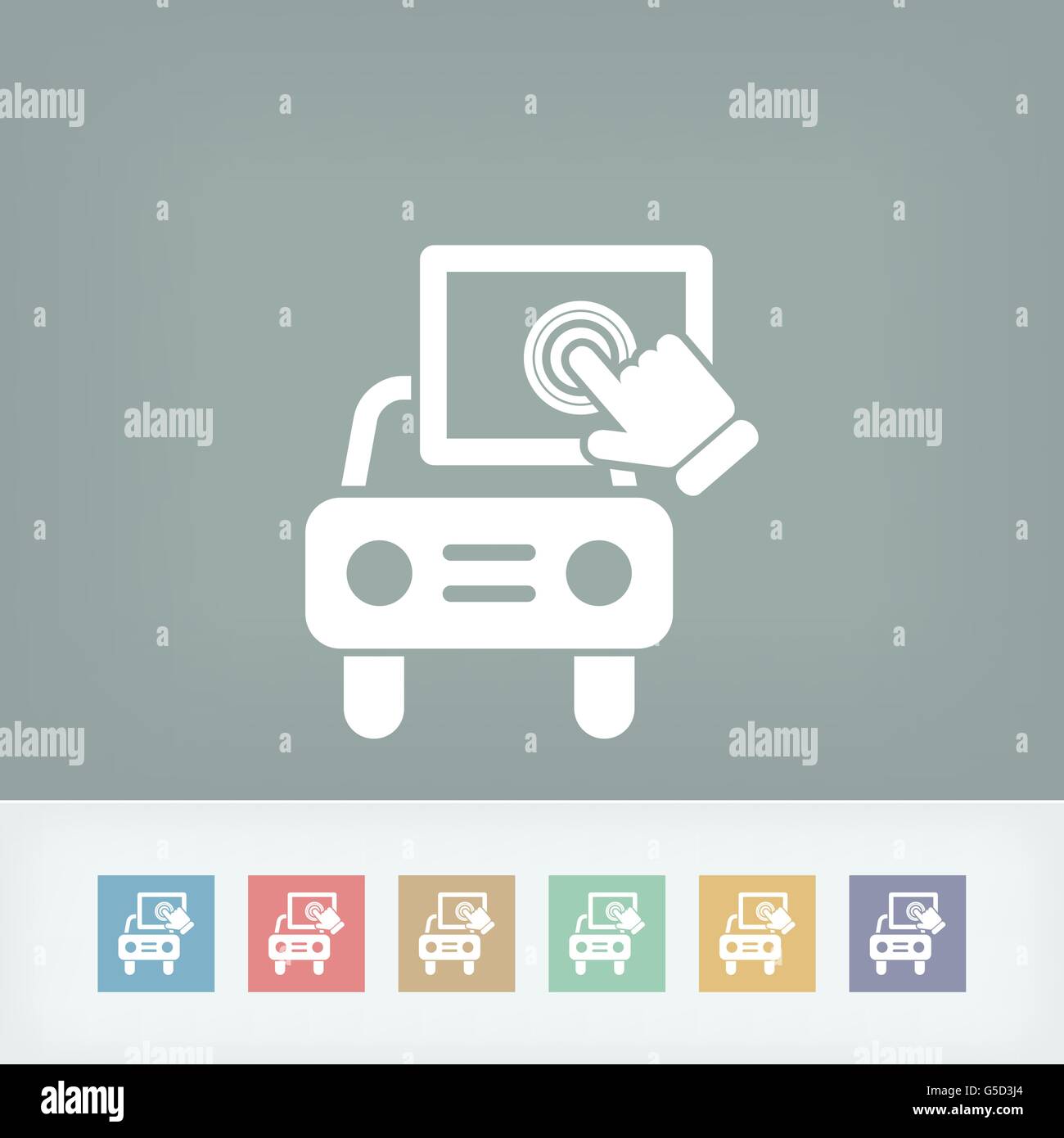 Touchscreen controls Stock Vector Images - Alamy