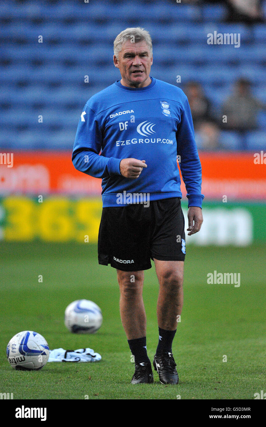 Birmingham city first team coach derek fazackerley hi-res stock ...