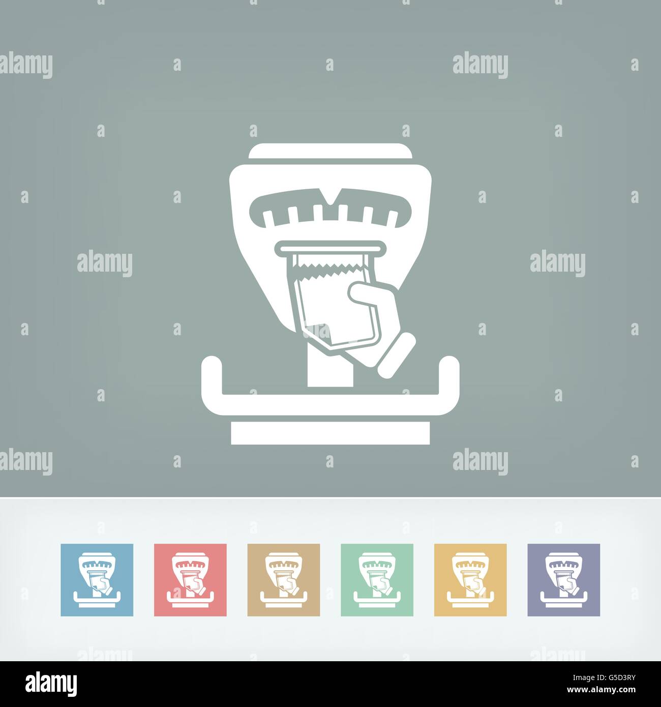 Vintage Kitchen Scale Stock Vector Images - Alamy