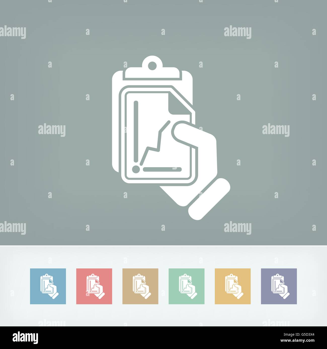 Paper document file statistics Stock Vector Images - Alamy