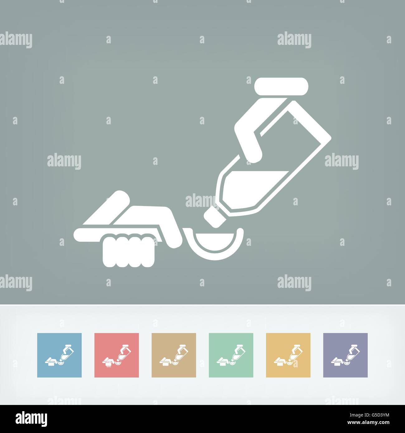 Dose syrup icon Stock Vector Image & Art - Alamy