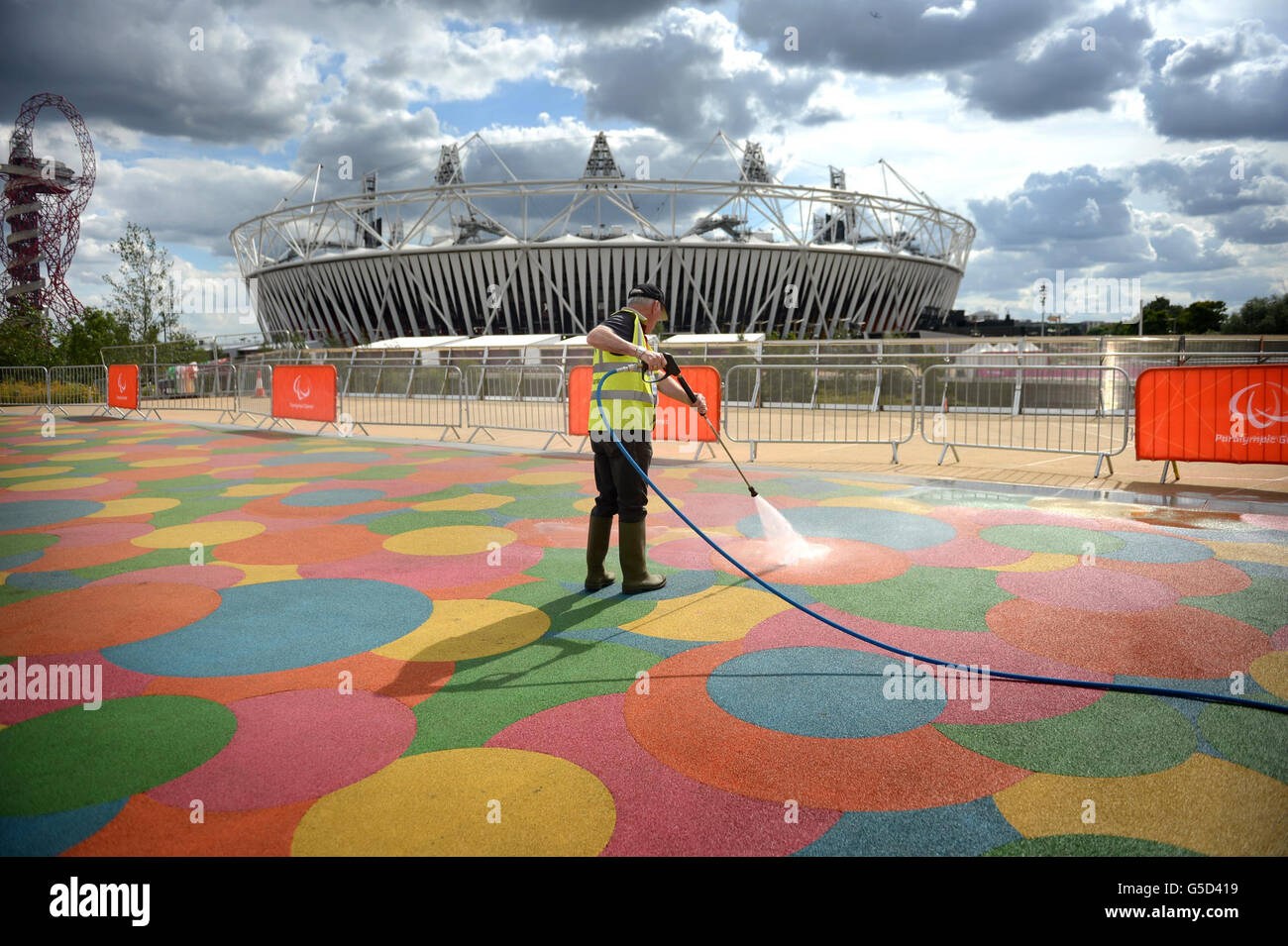 London Paralympic Games - Training and Preparation Stock Photo - Alamy