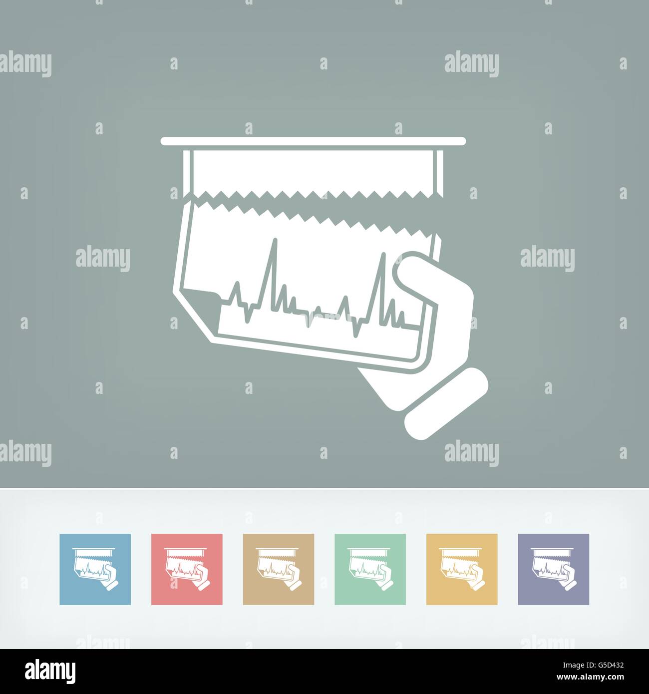 Cardiac test document Stock Vector Image & Art - Alamy
