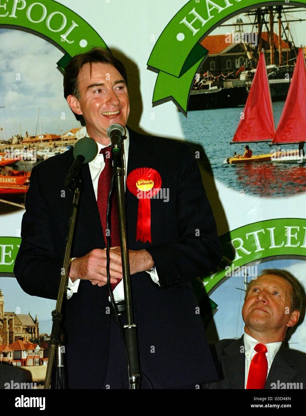 After regaining his hartlepool constituency in the 2001 general ...