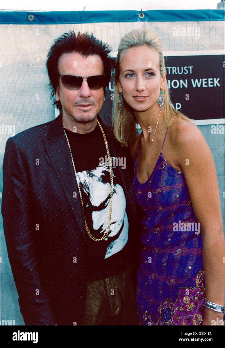 Interior designer Nicky Haslam and socialite celebrity Lady Victoria ...