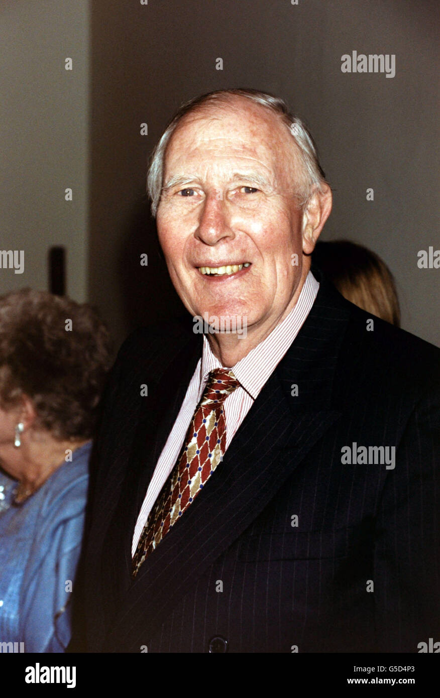 Sir Roger Bannister attending a party for the Learning For Life ...