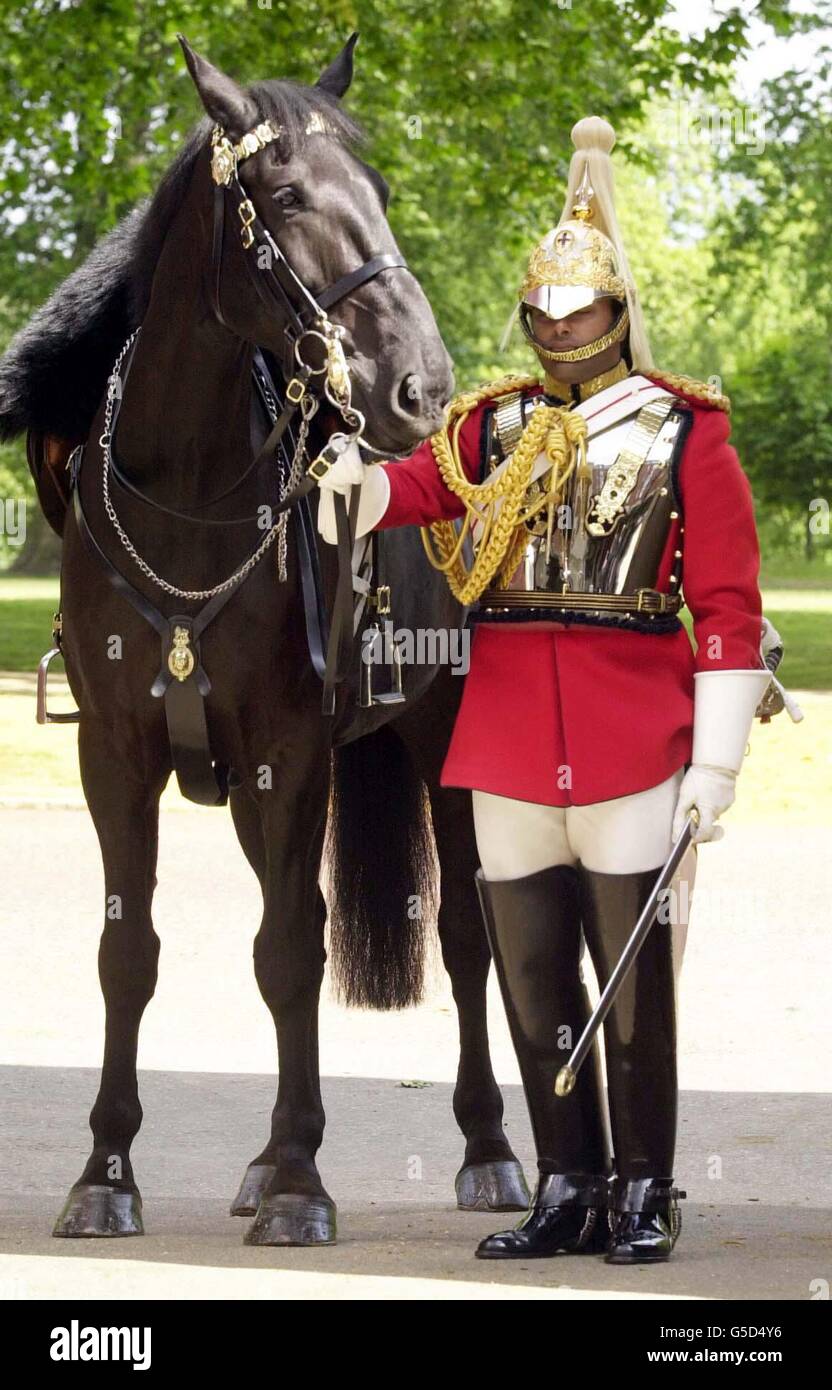 The first black officer in the life guards hi-res stock photography and ...
