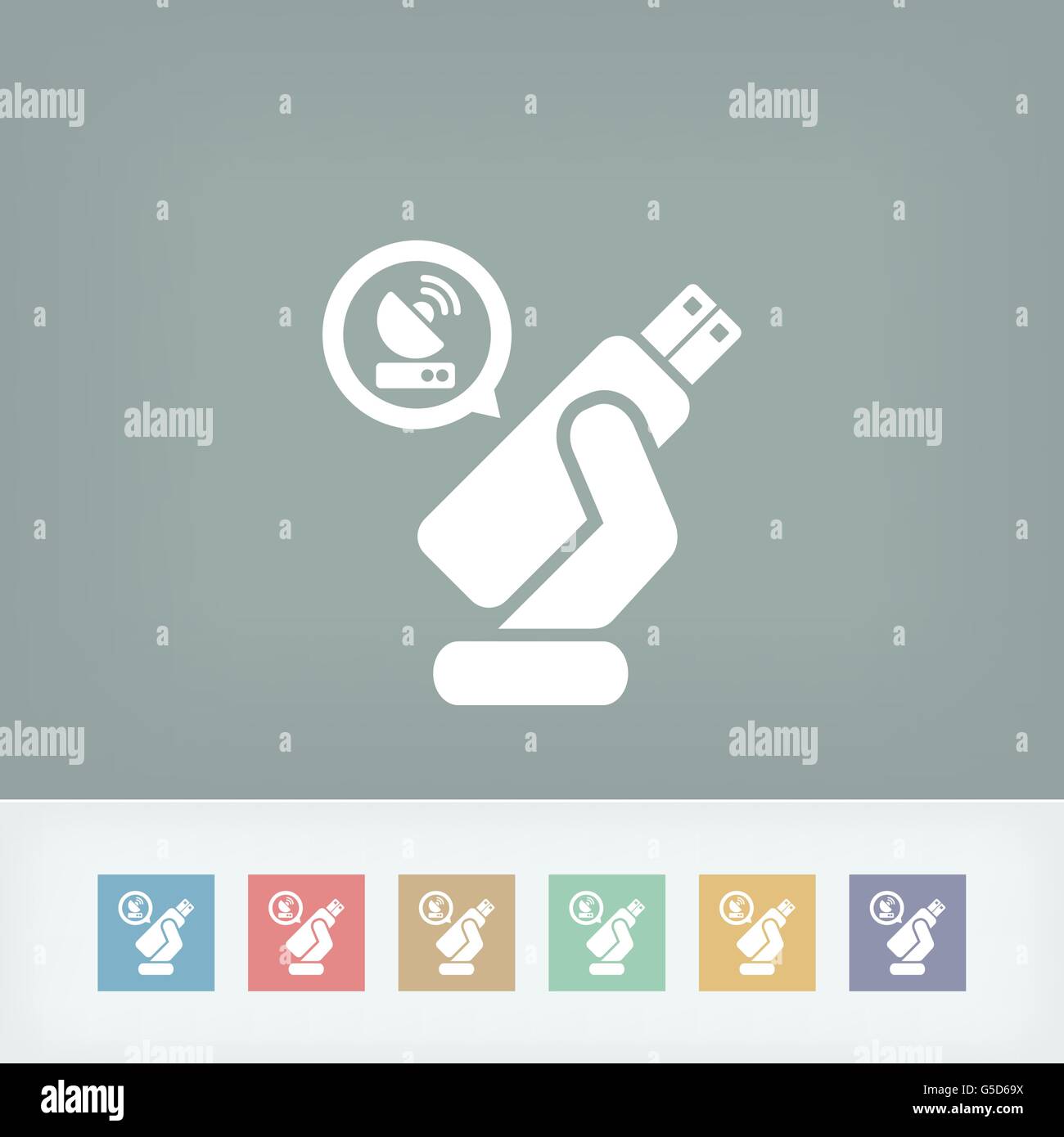 Usb internet key Stock Vector Image & Art - Alamy