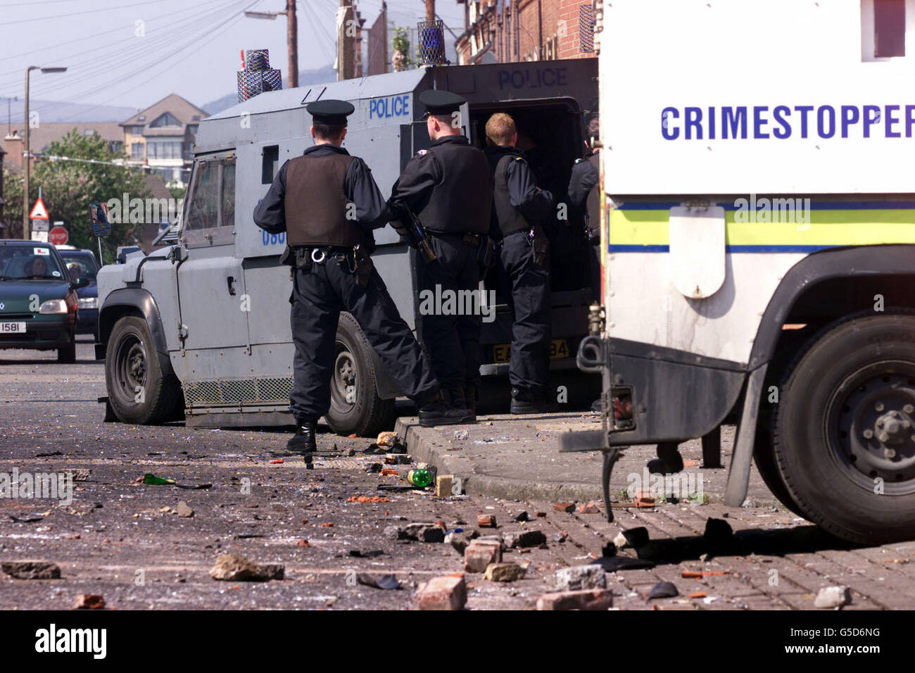 Short Strand Riot Stock Photo - Alamy