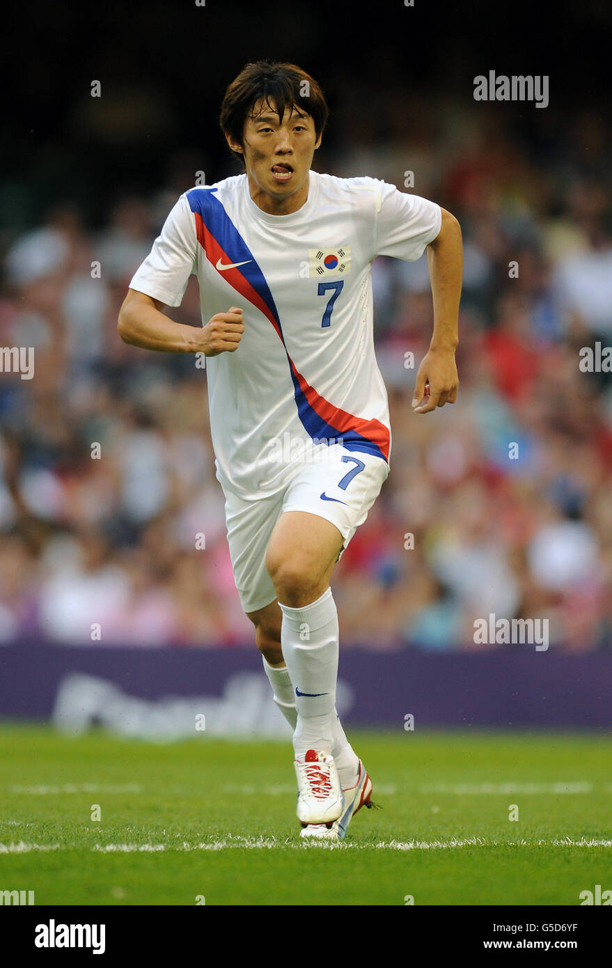 South Korea's Bo-Kyung Kim during the men's football Bronze medal match ...