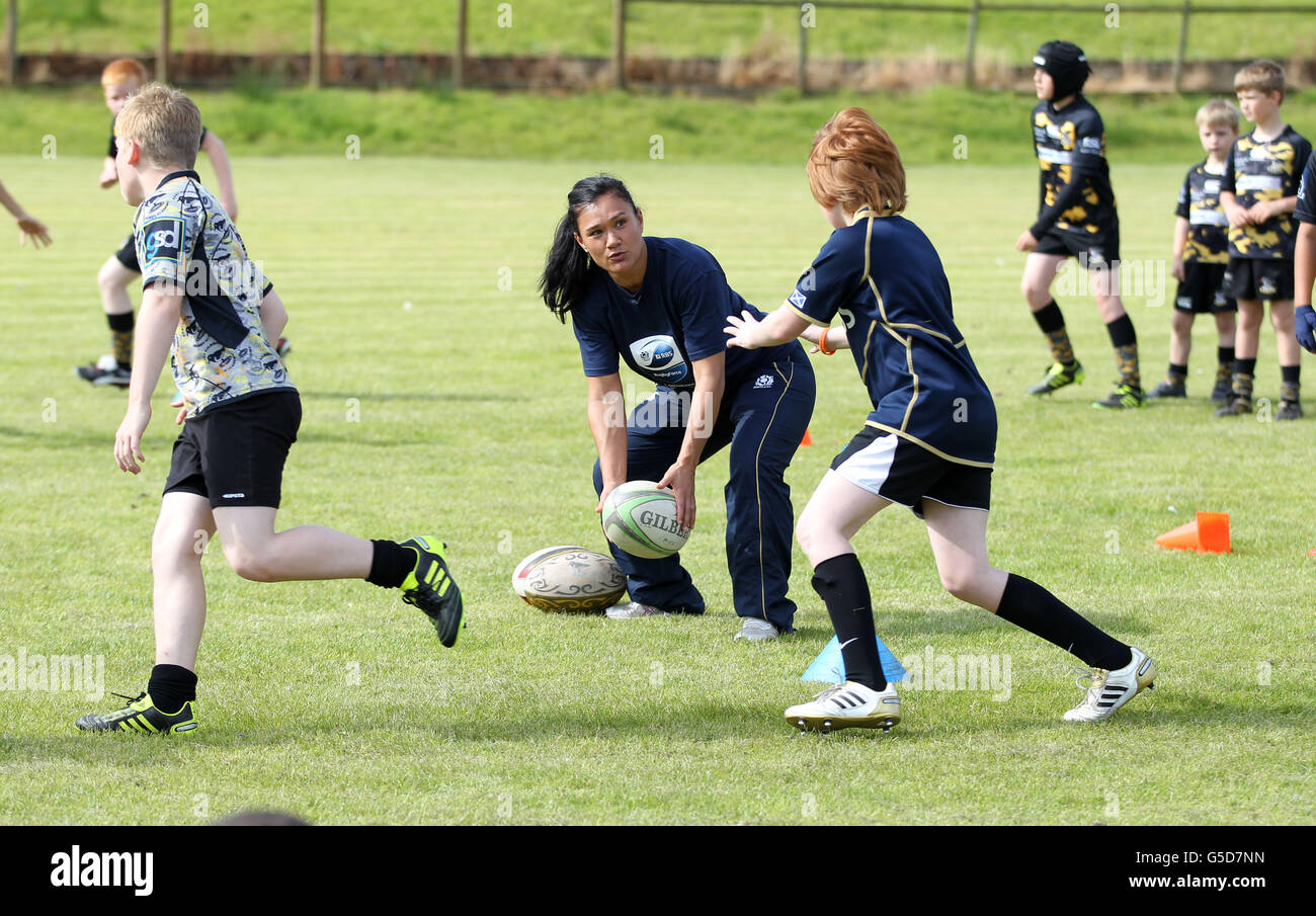 Rugby Union - RBS Rugby Force Day - East Kilbride Rugby Club Stock ...