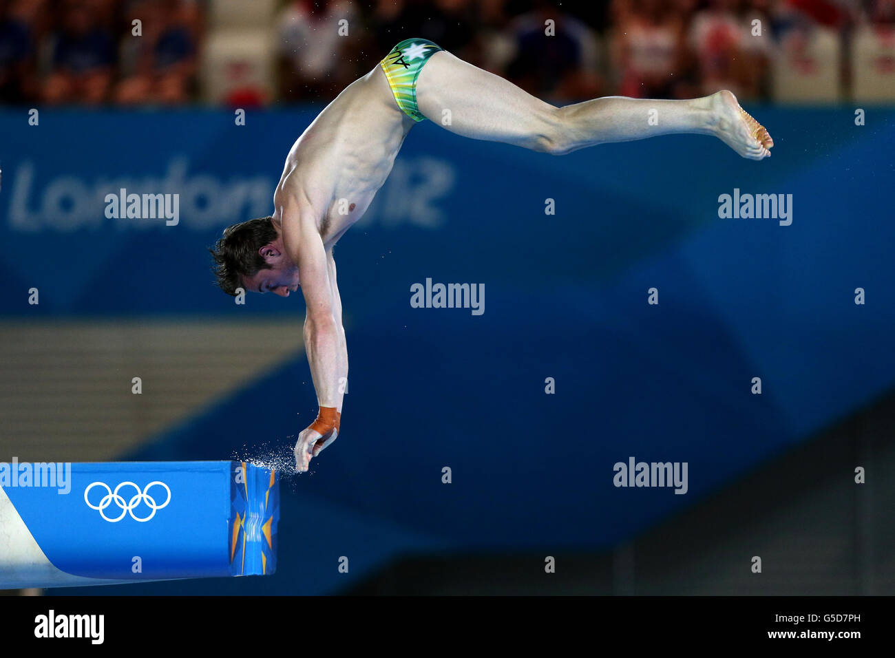 London Olympic Games - Day 15. Australia's Matthew Mitcham in the 10m ...