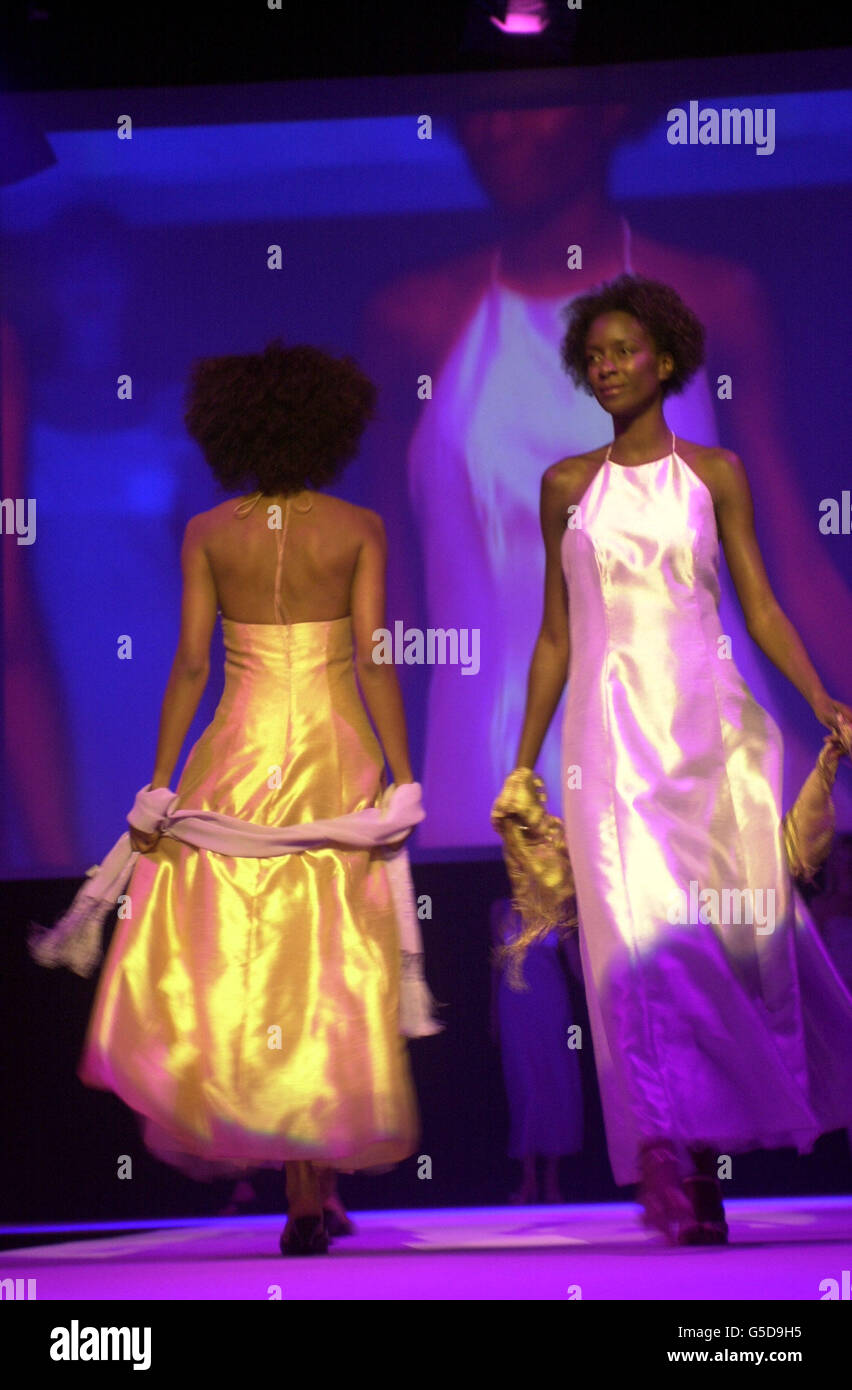 Models parade down the catwalk at the Prima High Street Fashion Awards ...